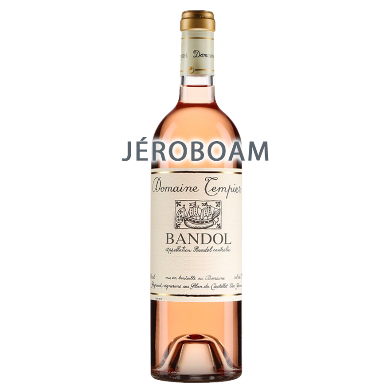 Domaine Tempier Bandol Rosé 2019 Jéroboam - Le Carré Des Vins
